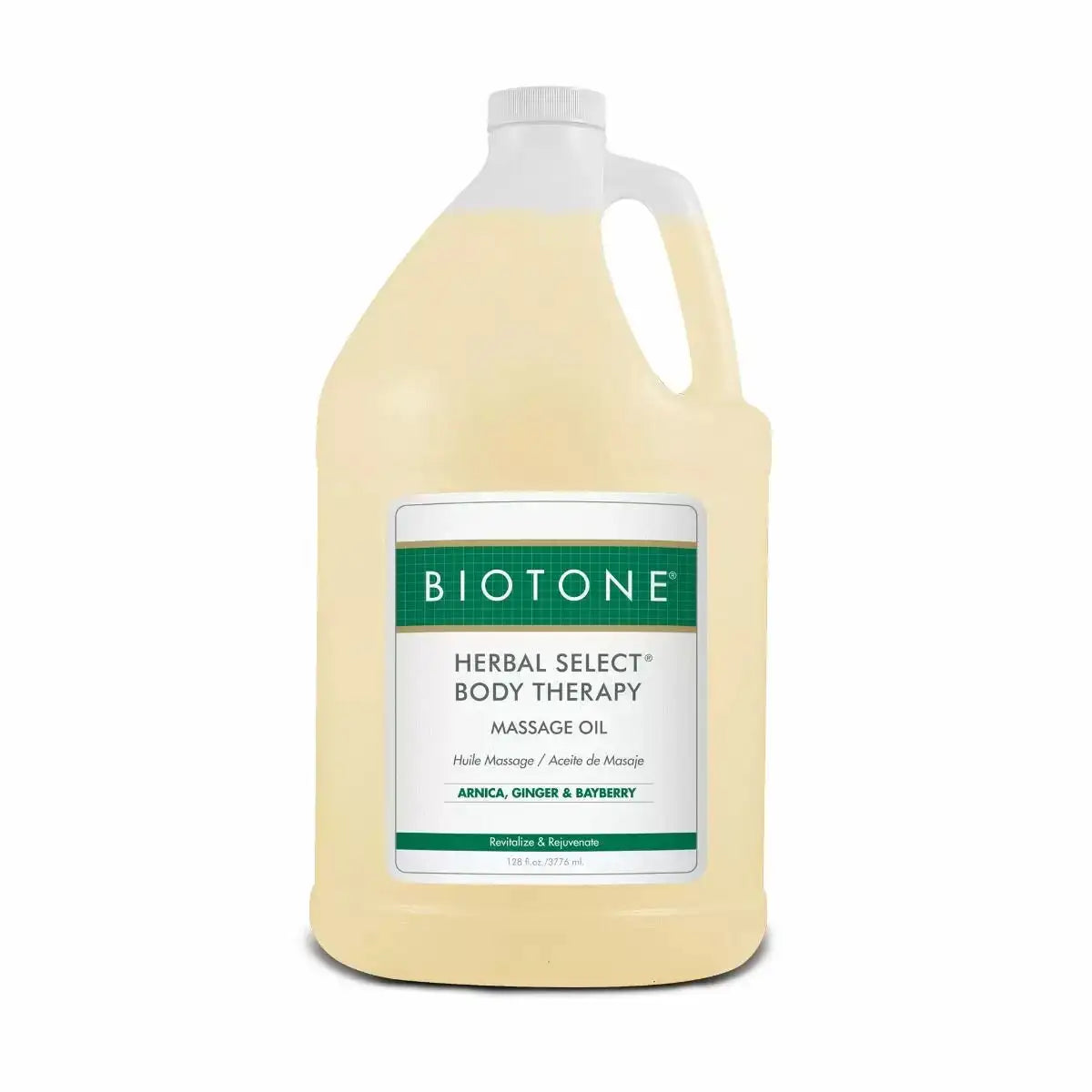 BIOTONE Herbal Select Body Massage Oil 1 Gallon – Spa-Quality Hydratio ...