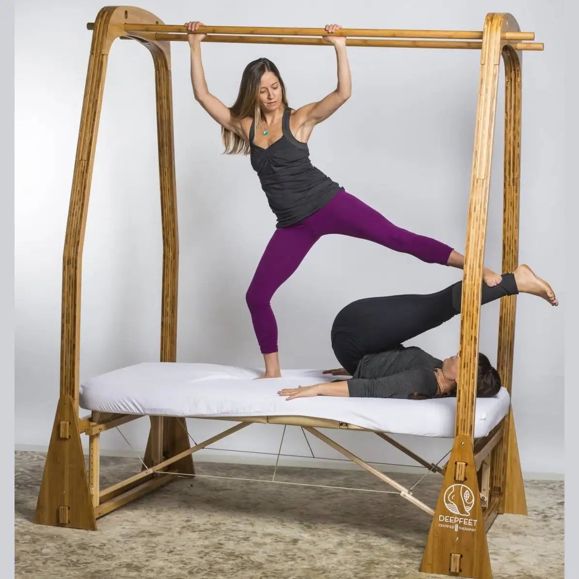 Touch America Deep Feet Ashiatsu Bars | Ceiling Bar System | The Spa Mart
