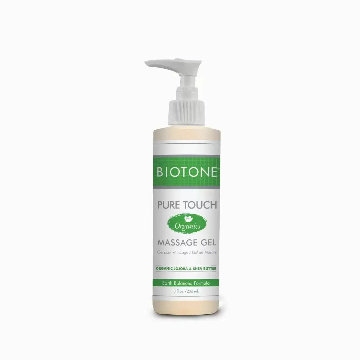 BIOTONE Pure Touch Organic Massage Gel - 8 oz for Gentle Therapy – The ...